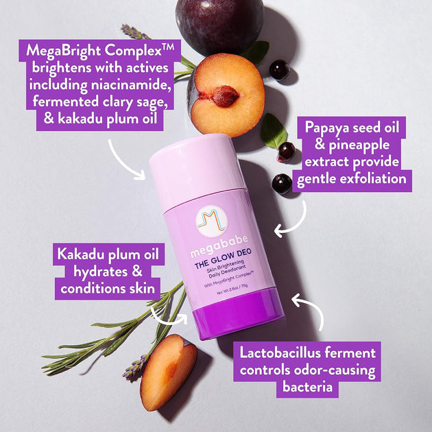 The Glow Deo Daily Deodorant – Megababe