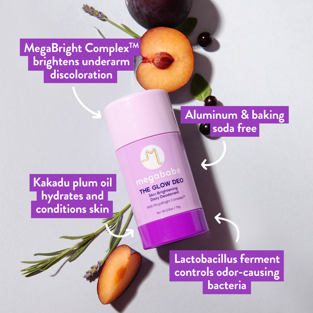 The Glow Deo Daily Deodorant – Megababe