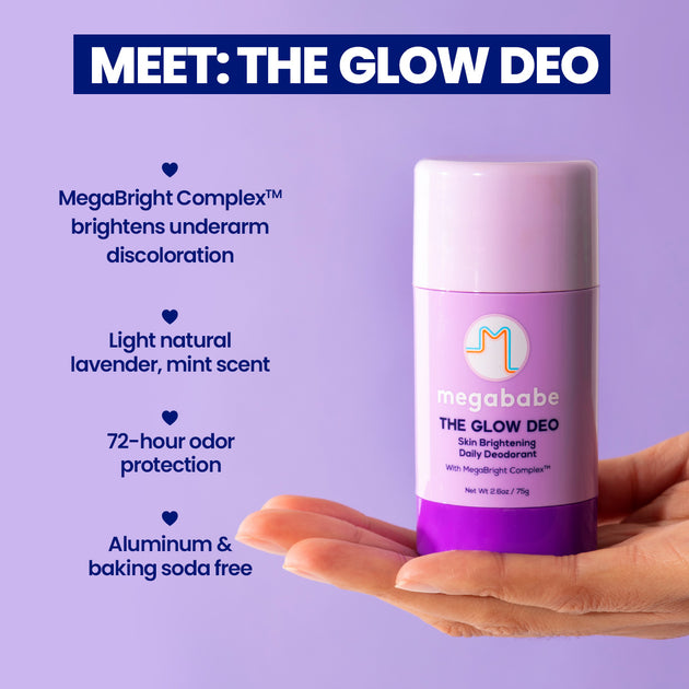 The Glow Deo Daily Deodorant – Megababe